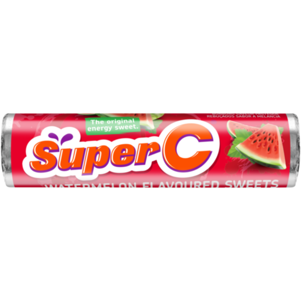Super C Watermelon Flavoured Sweets 36.6g – Safari Meats & SA Shop