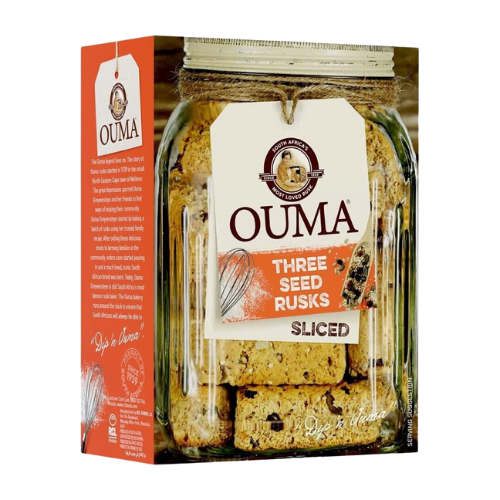 Ouma Rusks Breakfast 3 Seeds 460g – Safari Meats & SA Shop