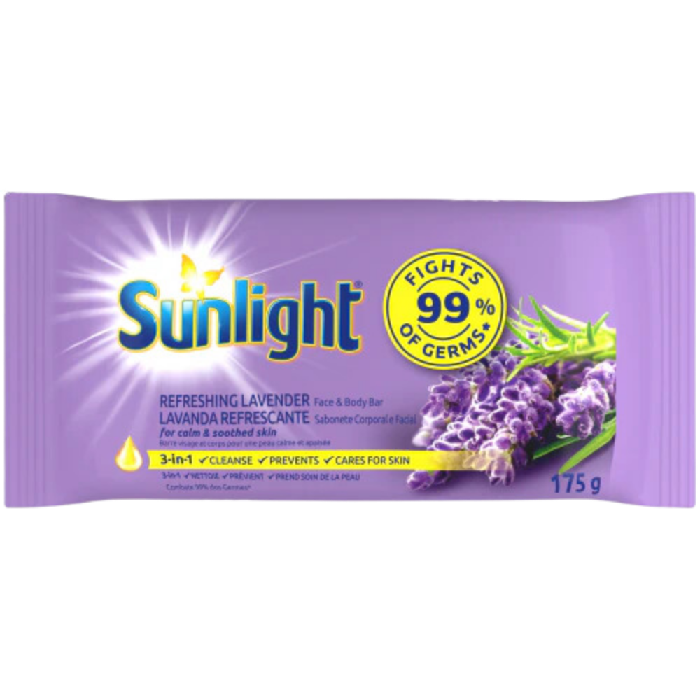 Sunlight Bar Soap Lavender 175g – Safari Meats & SA Shop