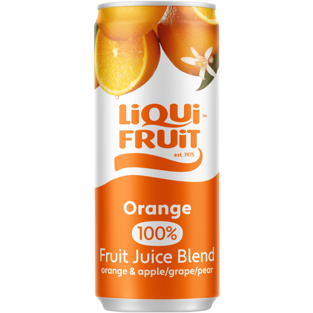 Liqui Fruit Orange 100% Fruit Juice Blend Can 300ml – Safari Meats & SA ...