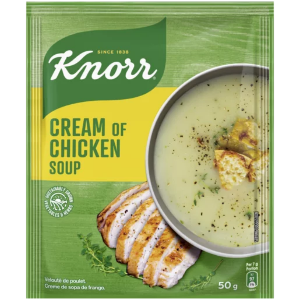 Knorr Cream Of Chicken Thickening Soup 50g – Safari Meats & SA Shop
