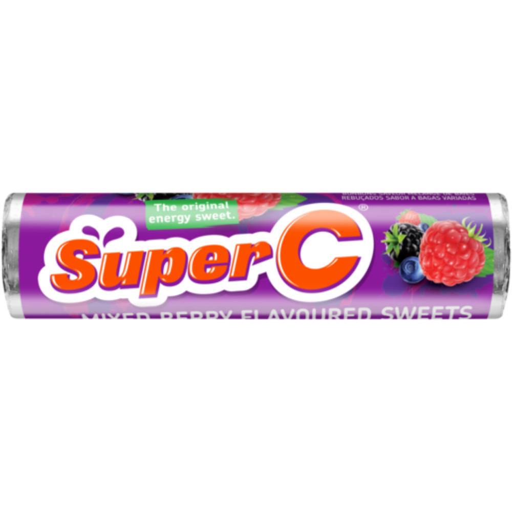 Super C Mixed Berry Flavoured Sweets 36.6g – Safari Meats & SA Shop
