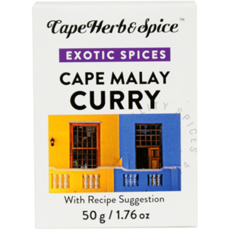 Cape Herb & Spice Cape Malay Curry Meal Seasoning 50g – Safari Meats ...