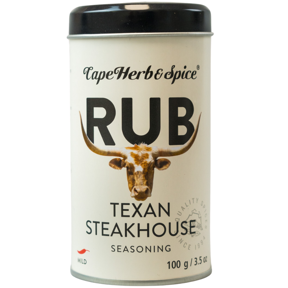 Cape Herb & Spices Texan Steakhouse Rub 100g – Safari Meats & SA Shop