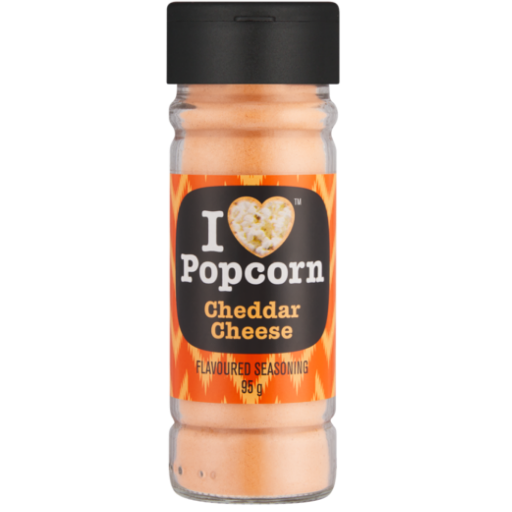 I Love Popcorn Cheddar Cheese Flavoured Seasoning 95g – Safari Meats ...