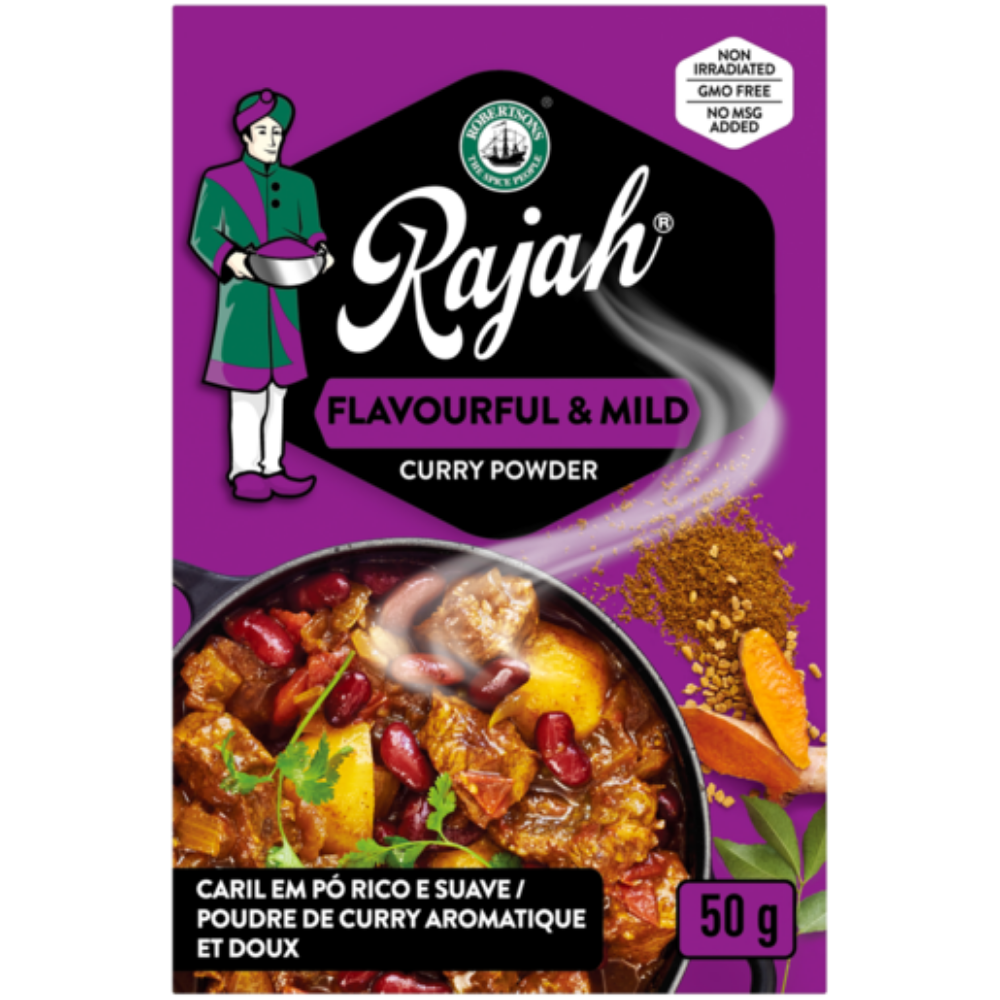 Rajah Flavourful & Mild Curry Powder 50g – Safari Meats & SA Shop