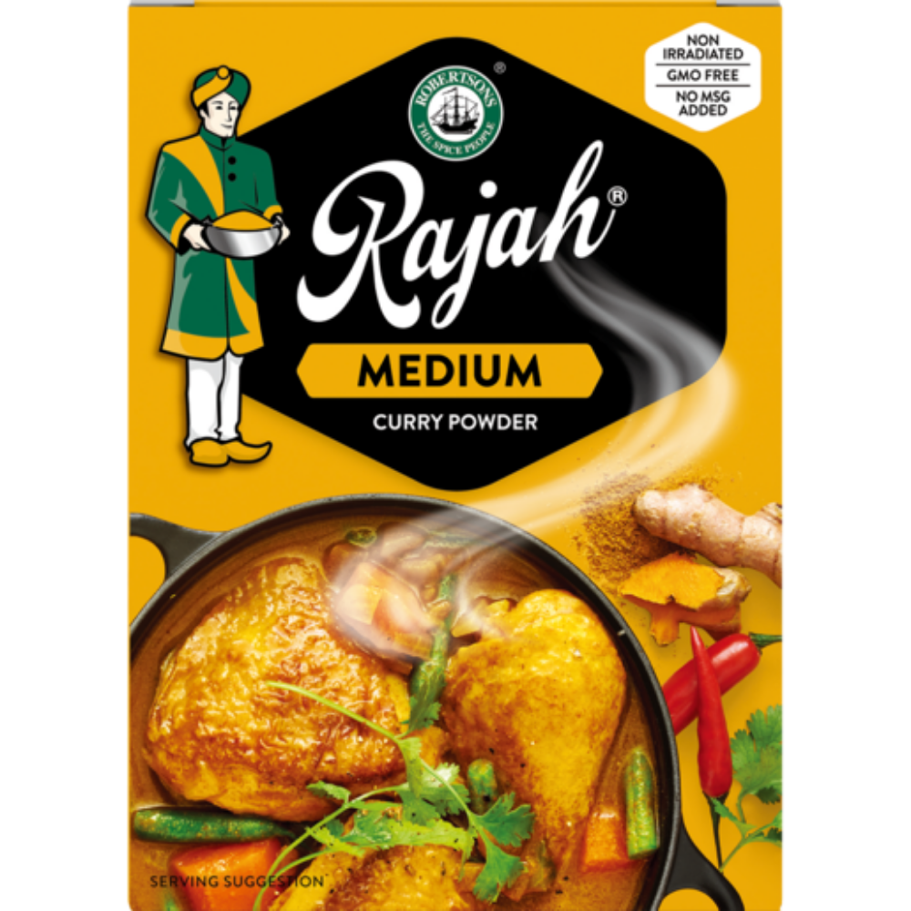 Rajah Medium Curry Powder Box 100g – Safari Meats & SA Shop